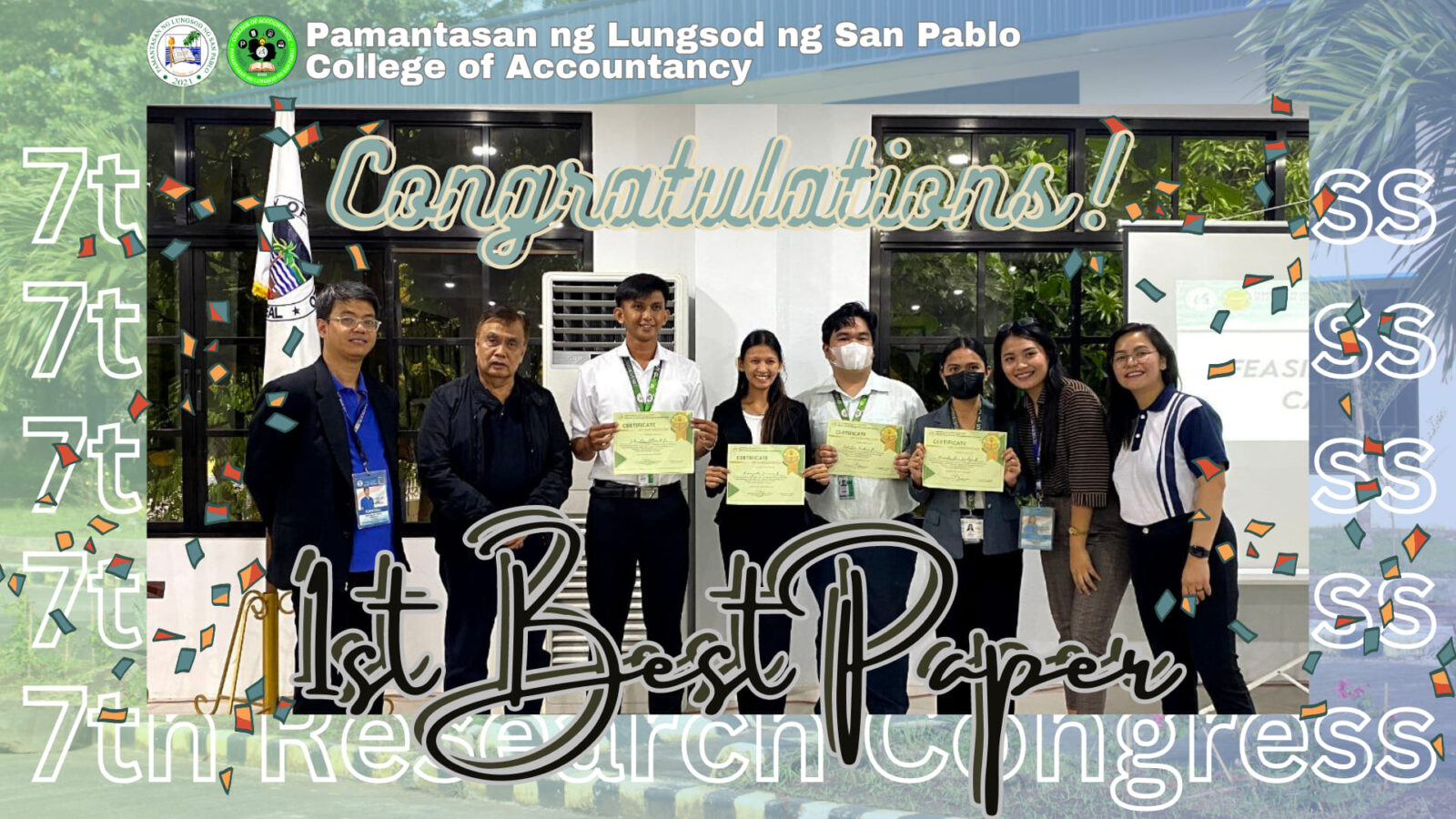 College of Accountancy - Pamantasan ng Lungsod ng San Pablo